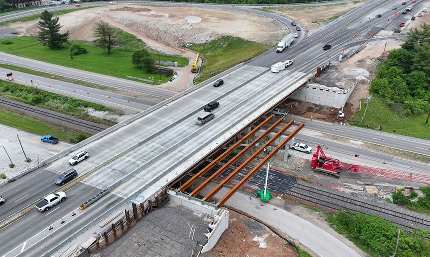 WVDOH passes major milestone on I-64 widening project